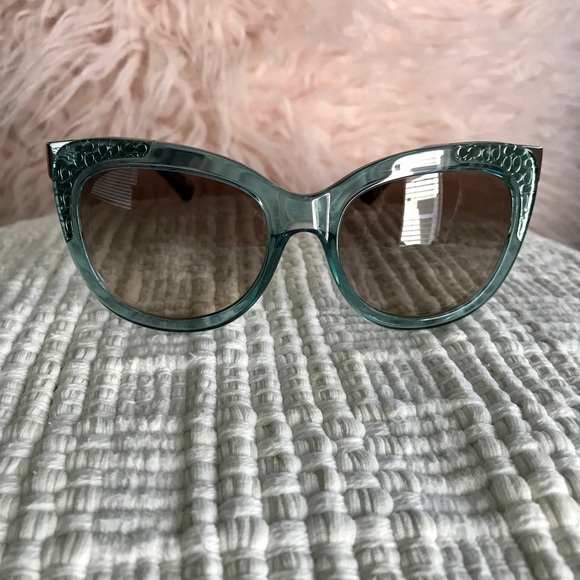 Coach | Accessories | Coach Tealtortoise Sunglasses | Poshmark